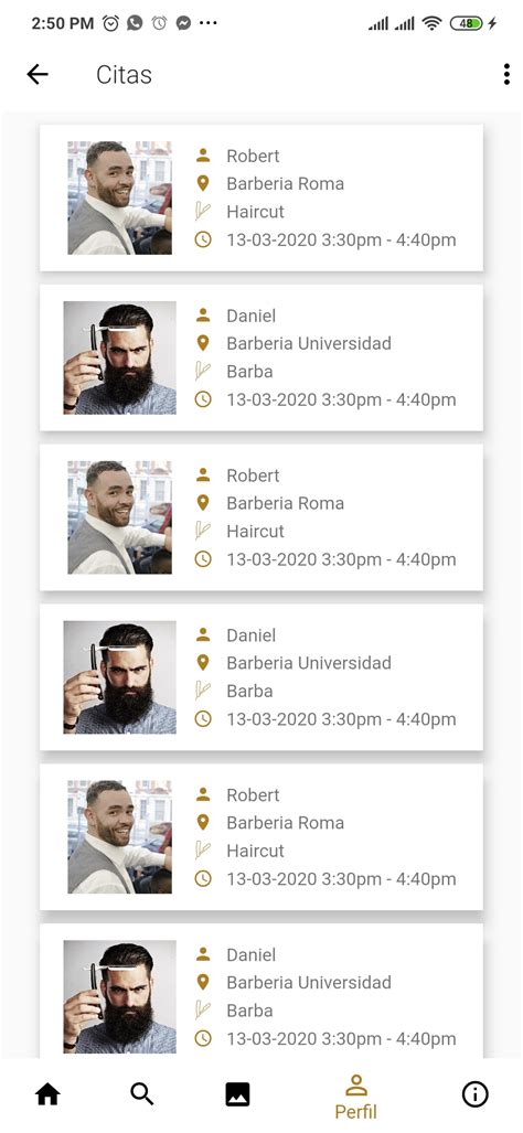 GitHub Antoni Codes Barber Booking UI Flutter App Barber Booking App Made With Dart At The