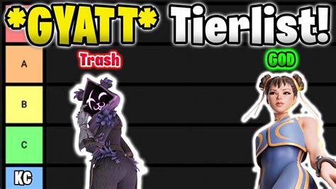 I Ranked Every Fortnite Gyatt Must Watch Youtube
