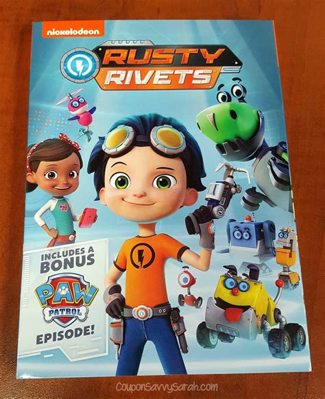 Coupon Savvy Sarah Nickelodeon S Rusty Rivets Available On DVD 7 31 18 Giveaway Ends 7 31
