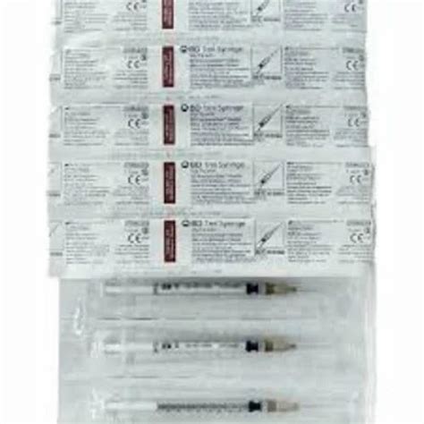 1ml Tuberculin Syringe At ₹ 850box Surat Id 2854417429530