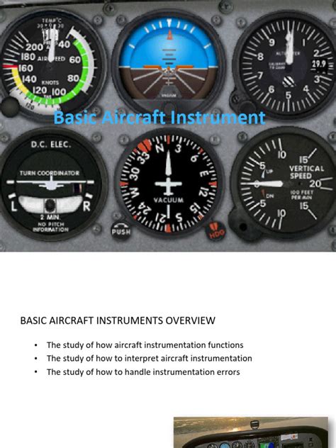 Basic Aircraft Instrumentationfinalpdf Pdf Airspeed Gyroscope