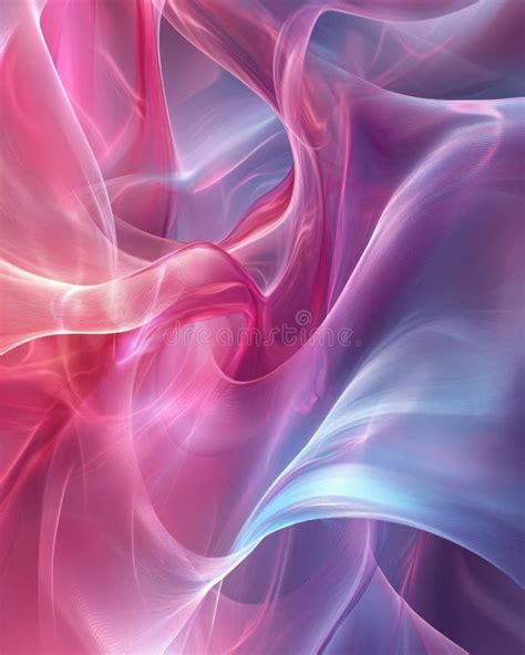 dynamic swirls on a vibrant pink abstract background showcasing a futuristic digital art style
