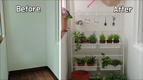 작은 베란다 꾸미기 🌿 내손으로 좁은 공간 식물 인테리어 Youtube
