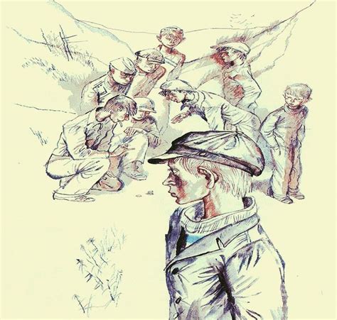 Рисунки и иллюстрации к рассказу Уроки французского