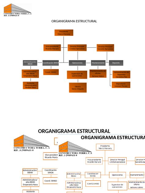 Organigrama Estructural 2016 Pdf
