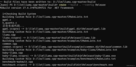 Llamacpp Llm模型 Windows Cpu安装部署；运行llama2模型测试llama2 在windows系统下运行 Csdn博客