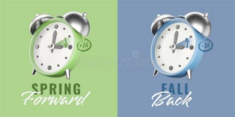 Daylight Saving Time Spring Forward Vector Stock Illustrations 726 Daylight Saving Time Spring