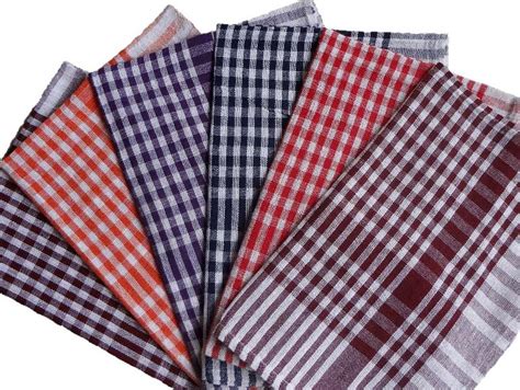 Square Cotton Fabric Dusting Cloths Pattern Checkered Color Multi Color At Best Price In