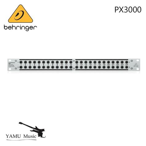 Behringer Px3000 Multi Functional 48 Point 3 โหมด Balanced Patchbay