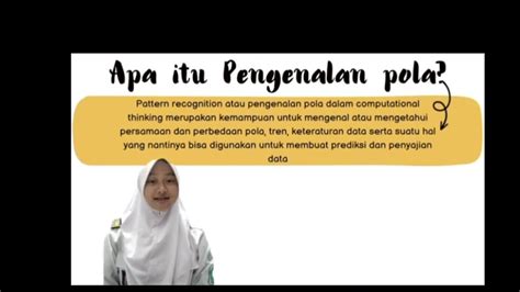Materi Pengenalan Pola Pattern Recognitionx Bd1 Youtube