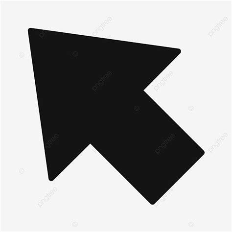Computer Cursor Silhouette PNG Free Cursor Vector Icon Cursor Icons