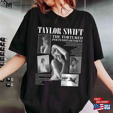 Ts New Album Shirt Ttpd T Shirt The Tortured Poets Department Hoodie Sweatshirt Trong 2025