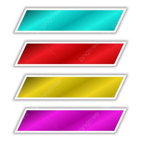 Ppt Text Box Header Vector Frame Banner Design Book Flyer Element Title