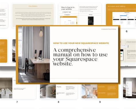 Step By Step Squarespace Help Guide Squarespace Website Handover Pdf