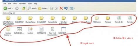 How To Remove Hidden File Virus From Windows HowPk