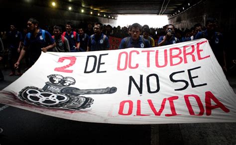 2 De Octubre No Se Olvida El Universal Puebla