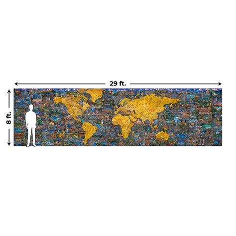 Worlds Largest Puzzle Costco Jigsaw Puzzle Is 29 Feet Wide 600