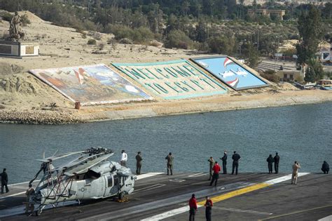 Back To Business At The Suez Canal