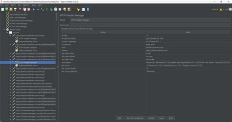 conduct performance testing using jmeter for each page by