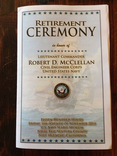 The Speech For My Husband S Retirement From The US Navy Runwiki Navy Retirement Gifts