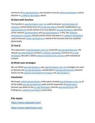 Dynamic Xpath In Selenium Webdriver A Complete Guide Pdf