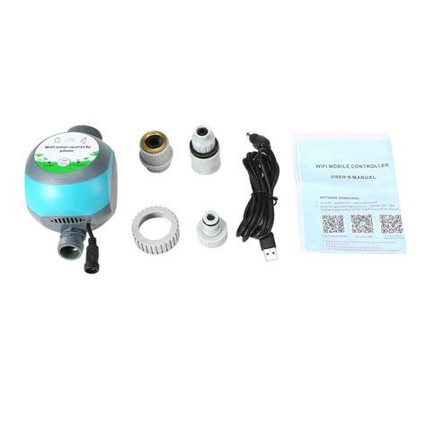 Smart Wifi Irrigation Water Timer Controller Mobile Phone Remote Access Wireless Garden