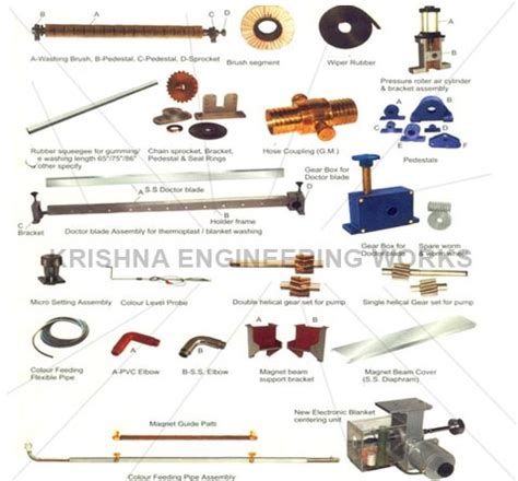 Spare Parts For Rotary Printing Machine Textile Machinery