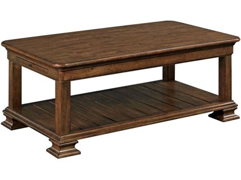 Kincaid Furniture Portolone Rectangular Cocktail Table Furniture Living Room Tables