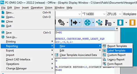 Inserting A Picture Into The Cmm Report Pc Dmis For Cmms Pc Dmis