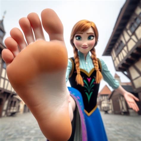 Anna Feet In A Village By Cozybigman33 On Deviantart