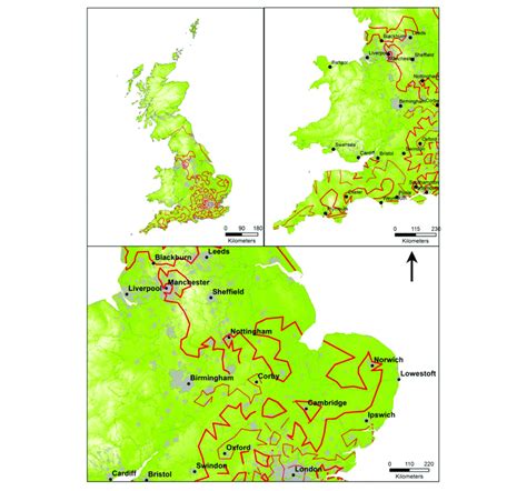 2001 Surname Barriers Created From The Monmoniers Algorithm Mapped