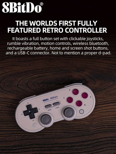 8bitdo 8bitdo Sn30 Pro Switch Controller Hall Effect Joystick Update