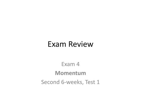 PPT Exam Review PowerPoint Presentation Free Download ID 3228832