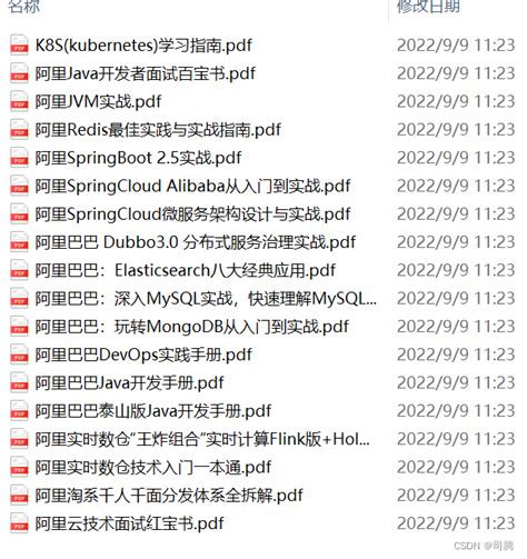 【全网最全】你绝对没见过的，alibaba内部的18份java技术体系教程alibaba Java Csdn博客