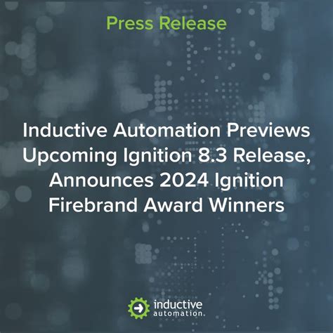 Today At Its 2024 Ignition Community Conference Inductive Automation Previewed New Features
