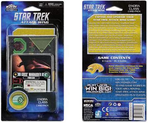 Star Trek Attack Wing D`kora Class Ship Card Pack Uk Toys