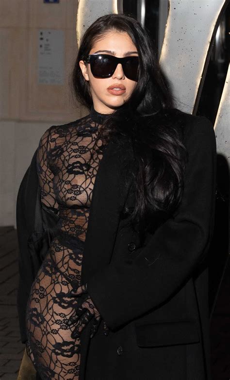 Lourdes Leon Attends The Saint Laurent Fashion Show During 2024 Paris