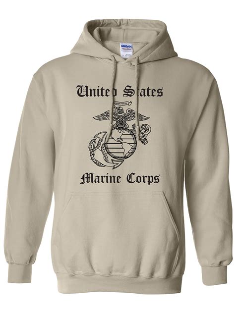 United States Marine Corps Adult Hooded Sweatshirt