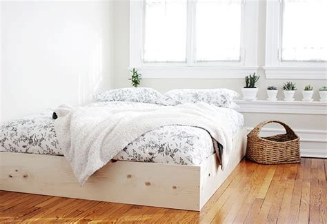 Diy Bed Frame How To Build Your Own Custom Bed Frame Twigandthistle