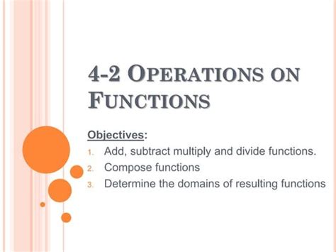 Detailed Operation Of Functions Ppt3 1ppt