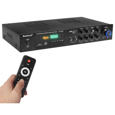 Sunbuck Audio AV-628BT Bluetooth Sound Power Amplifier Price in ...