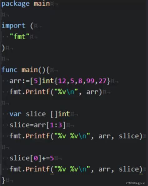 Golang Slice切片go Slice是对数组的引用如果修改slice元素 Csdn博客