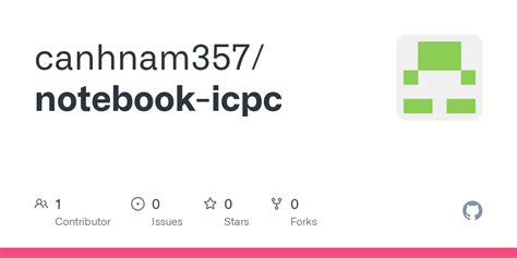Github Canhnam357notebook Icpc