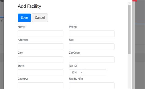 UI Add Facility Popup Button Size And Positions Issue 3105