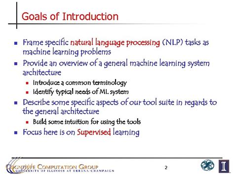 Overview Of Machine Learning For NLP Tasks Part