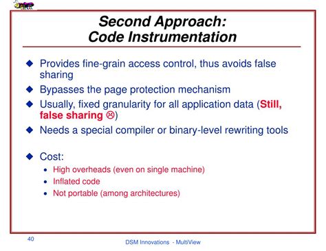 Ppt Software Distributed Shared Memory Sdsm Multiview Sdsm False