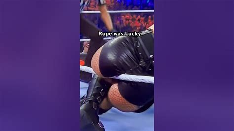 Rhea Ripley Booty On The Rope Youtube
