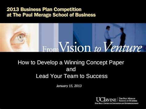 Ppt How To Develop A Winning Concept Paper And Lead Your Team To Success Dokumen Tips