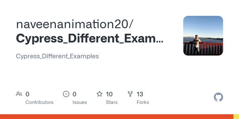 Cypress Different Examples Output Html At Master Naveenanimation20
