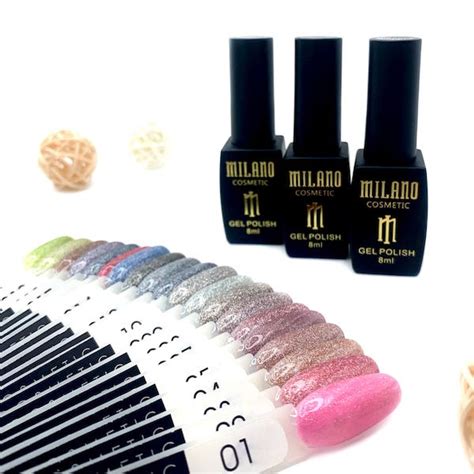 Glame Miracle Gel Polish Collection From Milano Cosmetic Milano